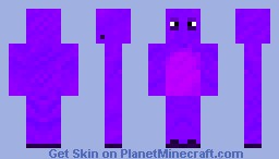 Purple Monster of fluff! Minecraft Skin
