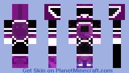 Purple power ranger Minecraft Skin