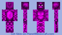 Purple slime. Minecraft Skin