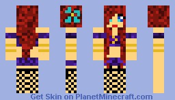 QUEEN OF DA NETHER Minecraft Skin