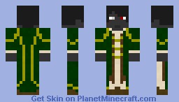 Quazar Dark Elf 2 Minecraft Skin