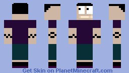 Creepy Eyes Minecraft Skin