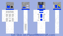 R2D2 Minecraft Skin
