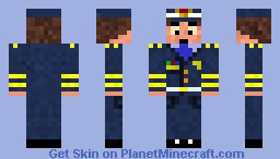Air Force {RAF} Officer Minecraft Skin