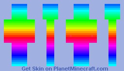RAINBOW Minecraft Skin
