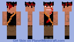 RAMBO! Minecraft Skin