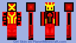 RCMC Redstone king Minecraft Skin