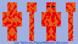 RED Minecraft Skin