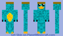 perry the platypus Minecraft Skin