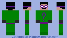 The Riddler Minecraft Skin