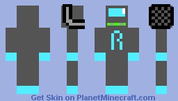 Robot Man Minecraft Skin