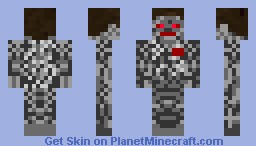 robot steve Minecraft Skin