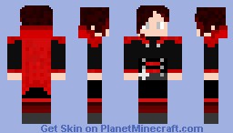 Ruby Rose - RWBY Minecraft Skin