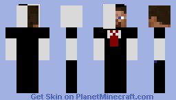 slENDER MAN Minecraft Skin