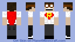 The Official GamerRada Minecraft Skin! Minecraft Skin