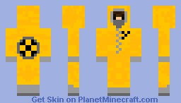 Radiation Suit-Apocalypse Skin Contest(: (Better In Preview) Minecraft Skin