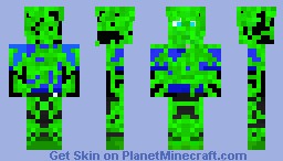 radioactive man Minecraft Skin