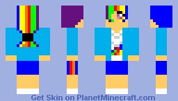 Rainbow Dash Minecraft Skin