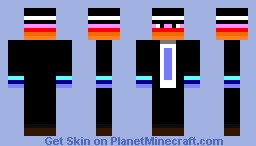 Rainbow Head (2) Minecraft Skin