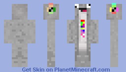 Rainbow Llama Minecraft Skin