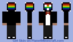 Rainbow Slime Minecraft Skin