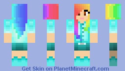 Rainbow-Girl? Minecraft Skin