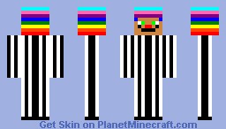 Rainbow Jail-bird/ sisters skin Minecraft Skin