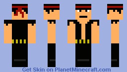 andy2011IN's original Rambo skin Minecraft Skin