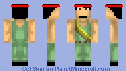 Rambo Skin [HD] Minecraft Skin