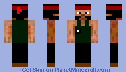 Rambo Minecraft Skin