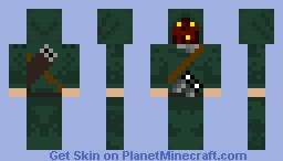 Ranger of Magma Slime Minecraft Skin