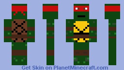 Raphael - TMNT Minecraft Skin