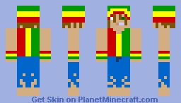 Rasta Mon Braski Minecraft Skin