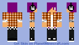 Rave Emo Minecraft Skin