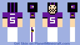 NFL Ravens Minecraft Skin