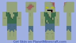 Realistic Zombie Minecraft Skin