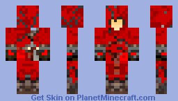 Assassin in Red (High Quality) Minecraft Skin