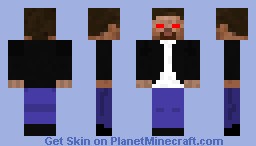Red Eye Minecraft Skin