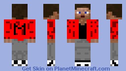 Red Jacket Minecraft Skin