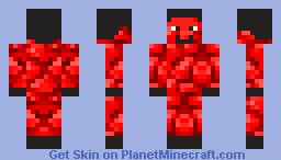 Red Man Minecraft Skin