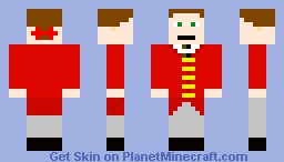 Revolutionary War British Soldier Minecraft Skin