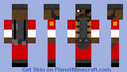 Team Fortress 2 - Red Demoman Minecraft Skin