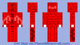 Red dragon Minecraft Skin