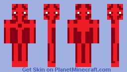 Red Elemental Minecraft Skin