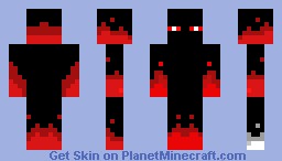 Red Enderman Minecraft Skin