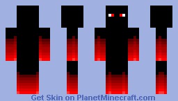 Red Hands Color Fade Minecraft Skin