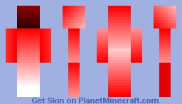 Red Gradiant Minecraft Skin