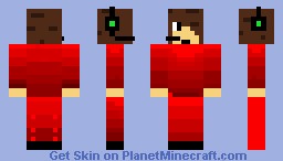 Red Guy Minecraft Skin