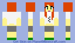 Casual Red Head Minecraft Skin