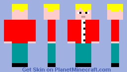 Red Jacket Jack Minecraft Skin